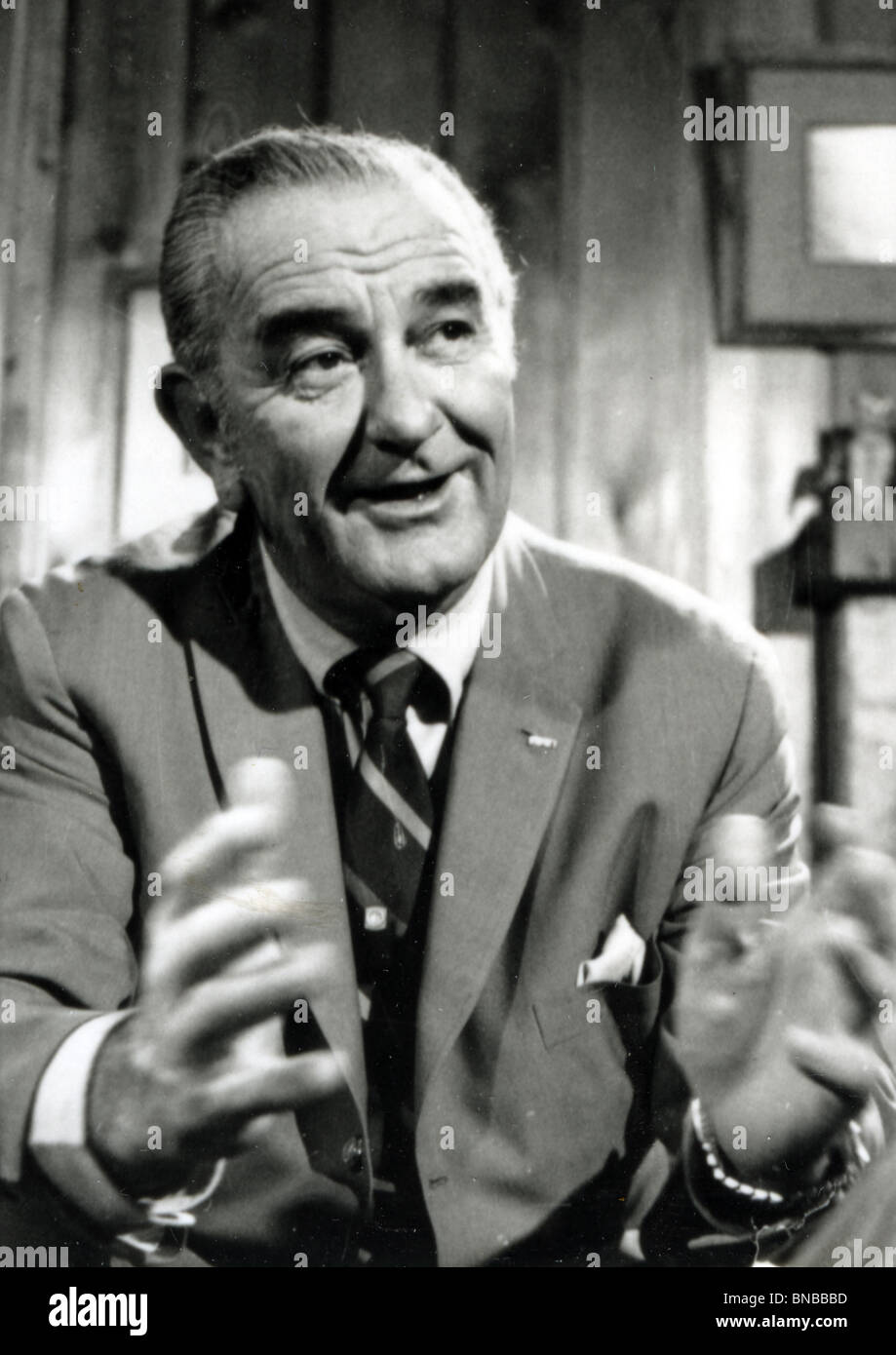 Lyndon baines johnson president usa hi-res stock photography and images ...