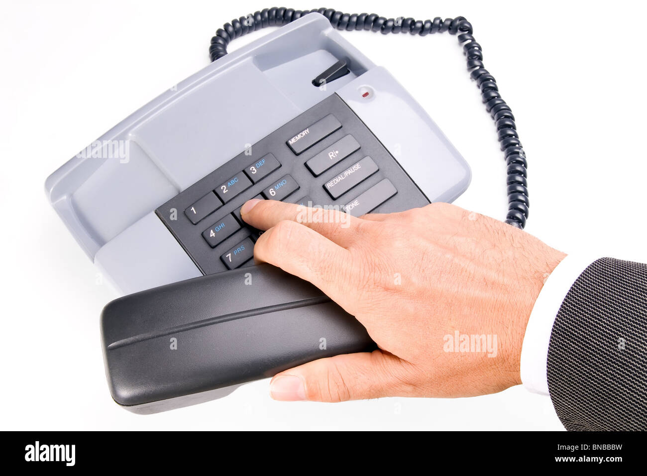 Push button dial telephone hi-res stock photography and images - Alamy