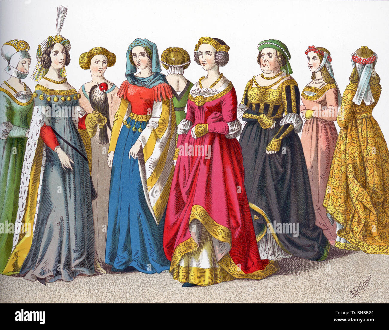 1400s Clothing High Resolution Stock Photography and Images - Alamy