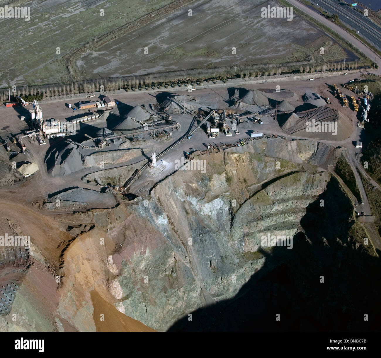 Usa aerial view quarry hi-res stock photography and images - Alamy