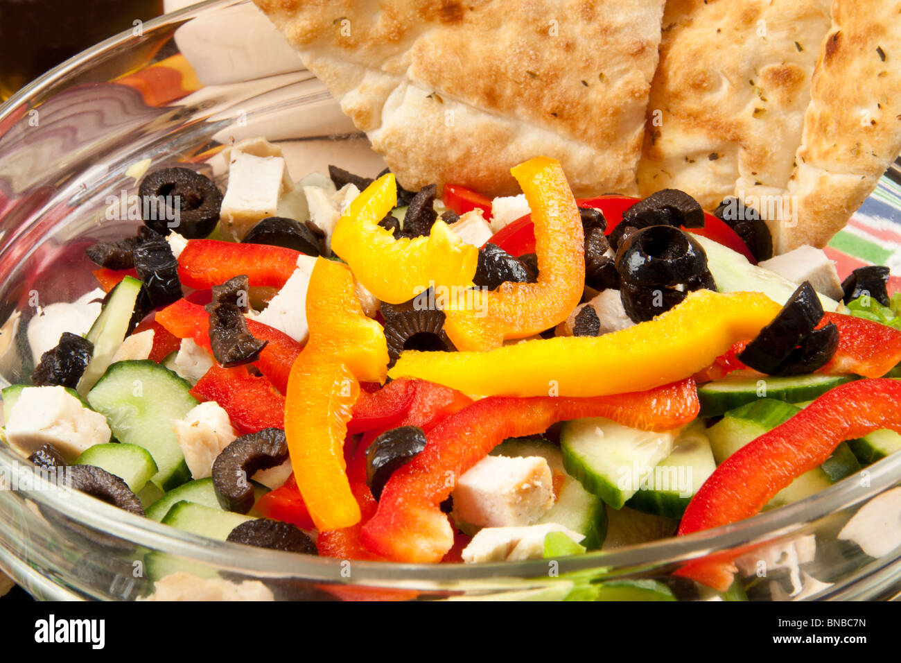 Special Summer Salad Stock Photo - Alamy