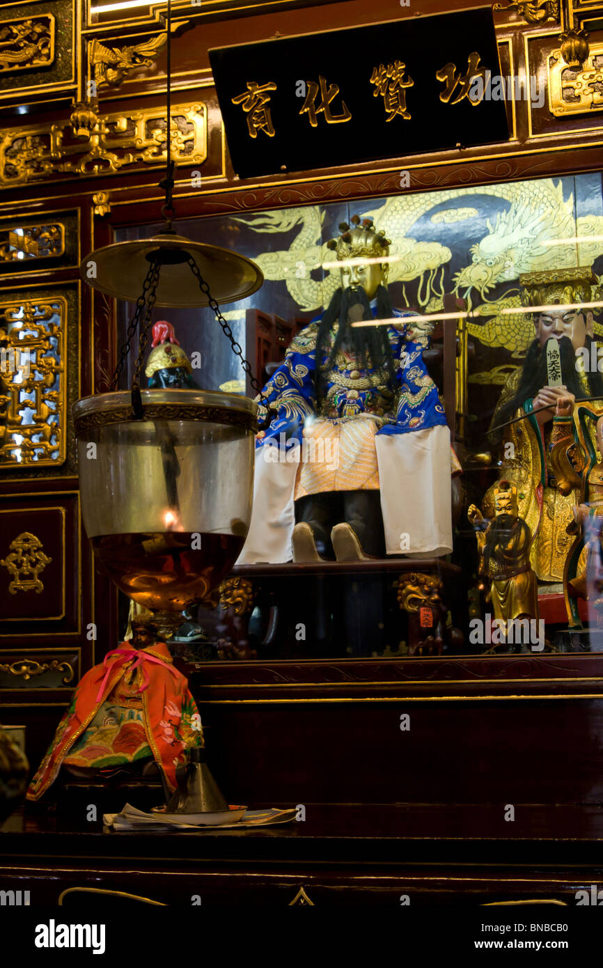 Interior of Cheng Hoon Teng Temple in Melaka, Malaysia's oldest temple ...