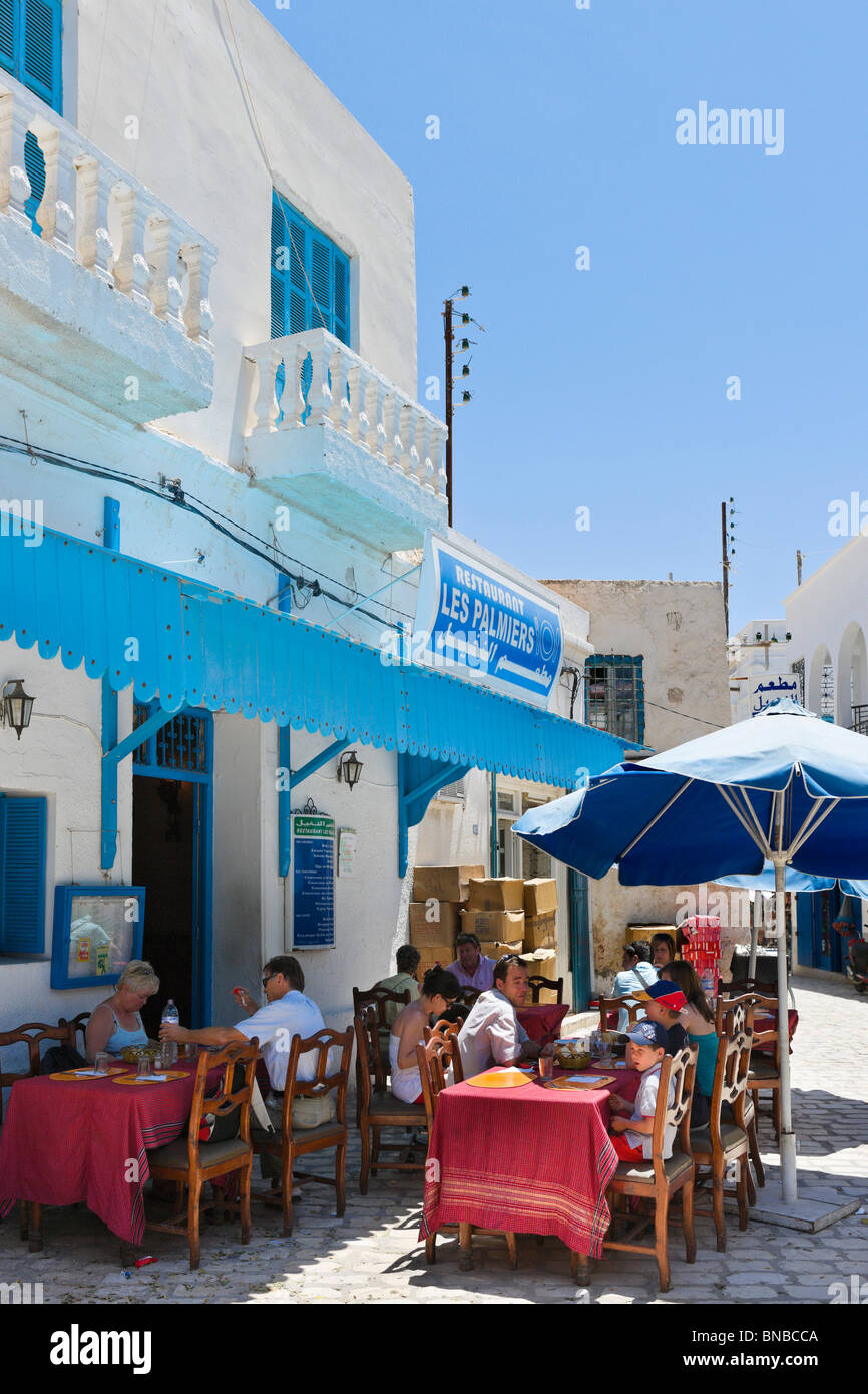 Local restaurant in the centre of Houmt Souk (the island capital ...