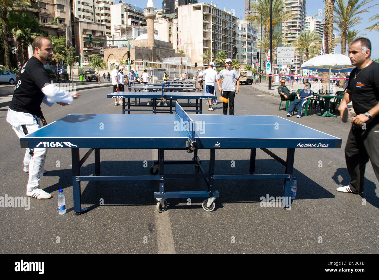 Olympic day 2010 Beirut Lebanon Stock Photo - Alamy