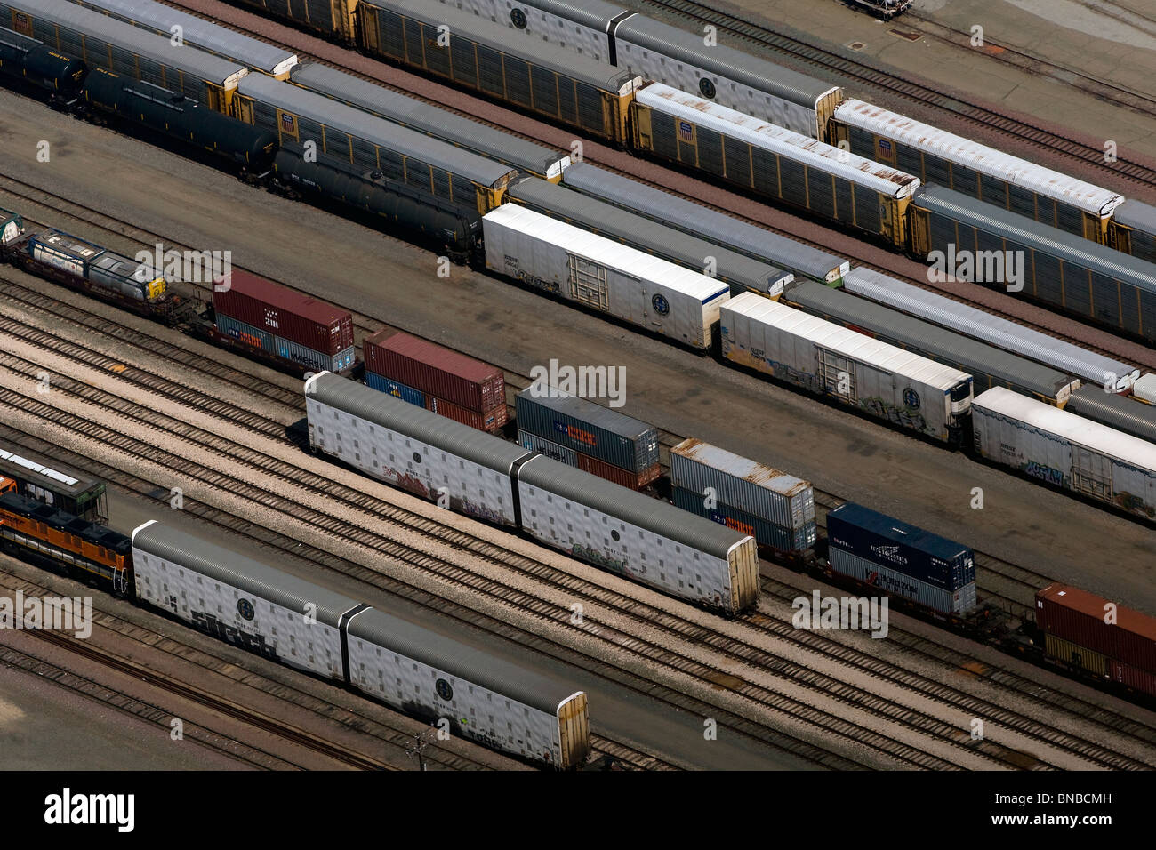 Rail yard hi-res stock photography and images - Alamy