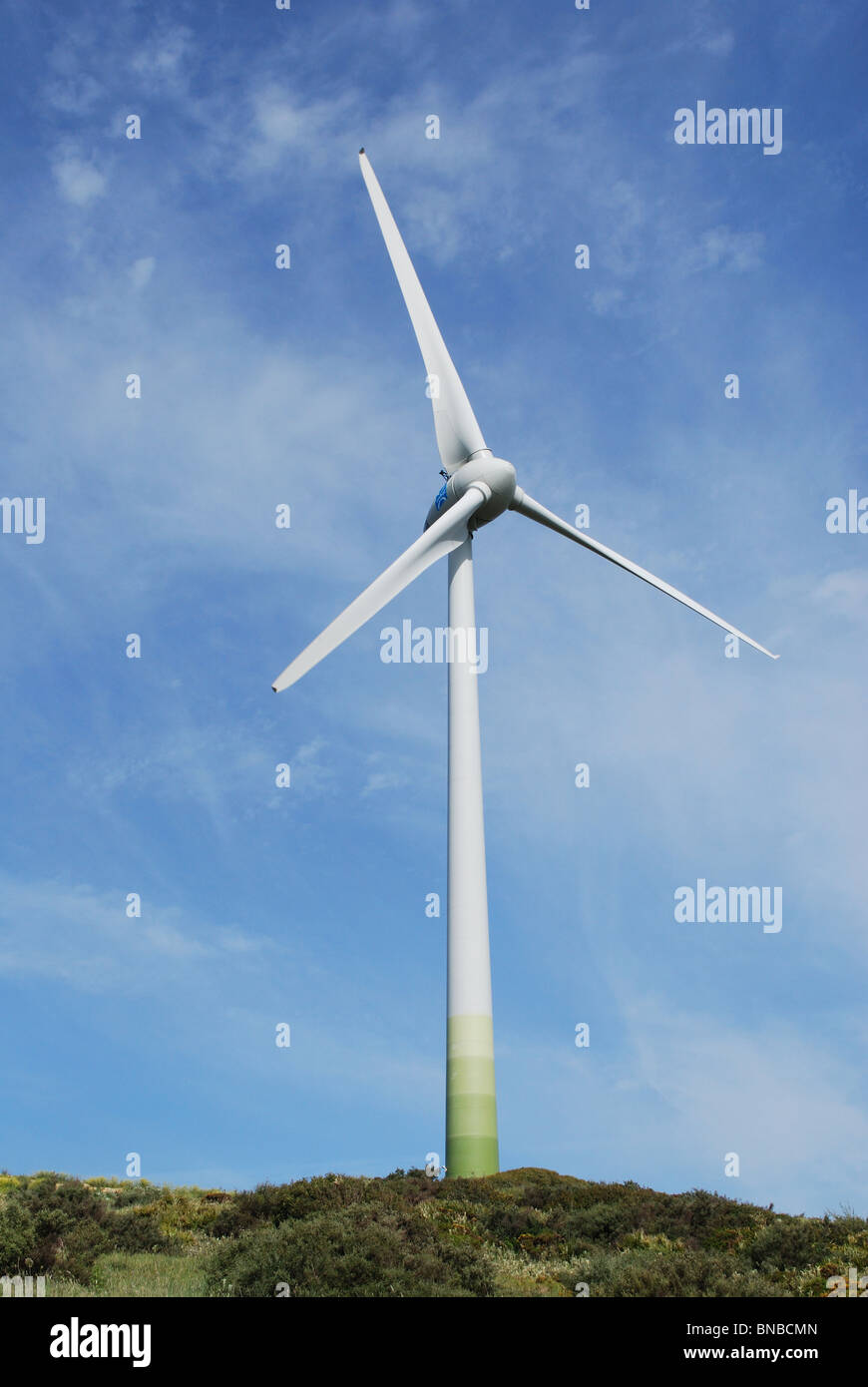 Wind generators near Casares, Malaga Province, Andalucia, Spain ...