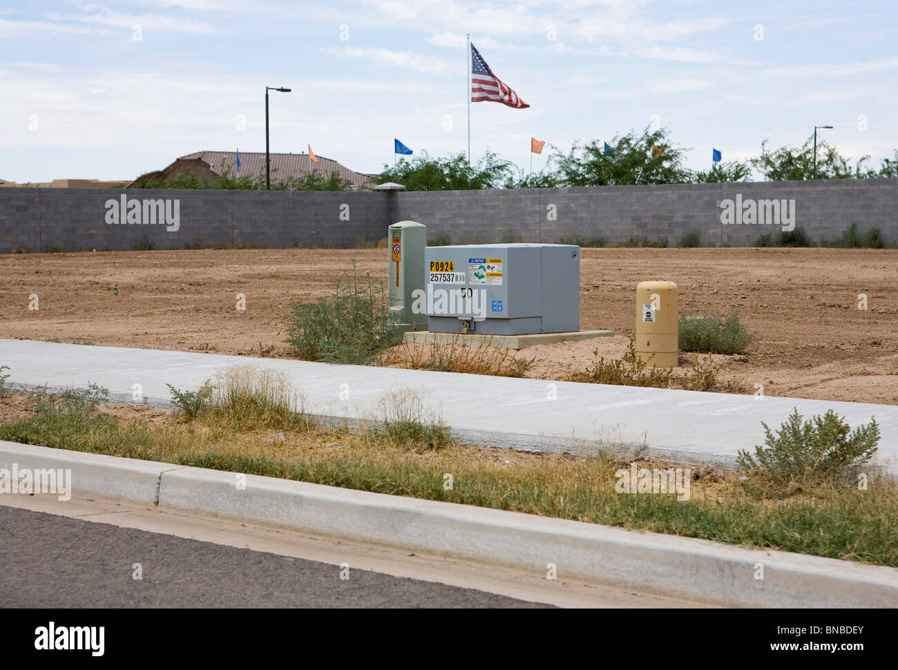 Unfinished and abandoned housing developments in the Phoenix, Arizona ...