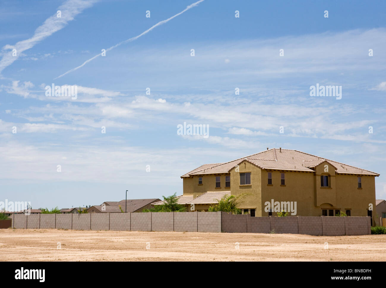 Unfinished and abandoned housing developments in the Phoenix, Arizona ...
