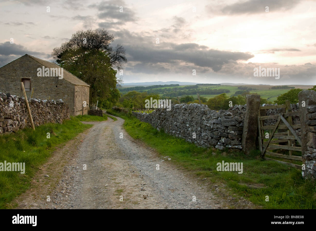 Fell Lane, Cracoe Stock Photo - Alamy