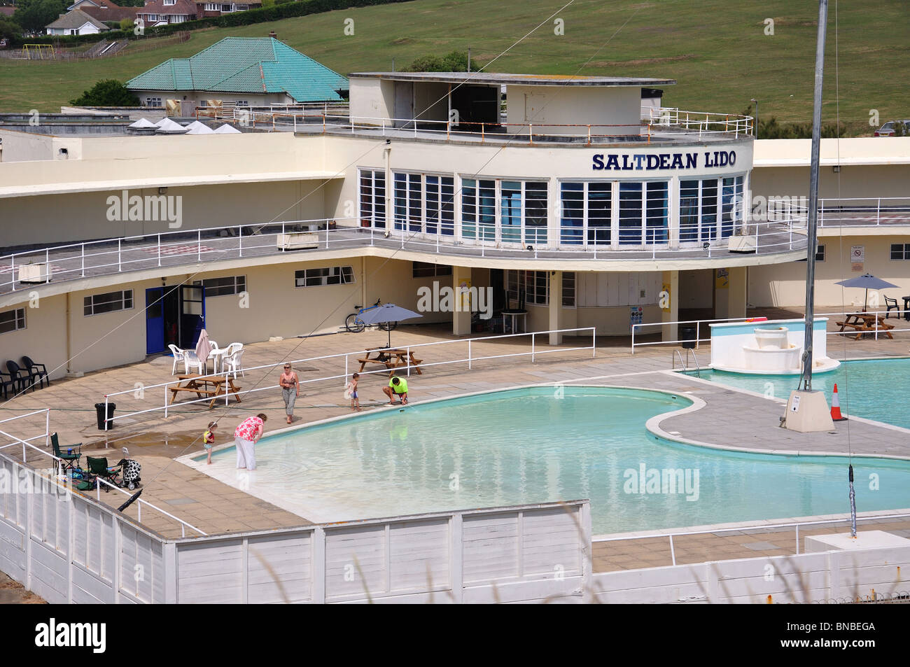 Art Deco Saltdean Lido, Saltdean Park Road, Saltdean, East Sussex ...