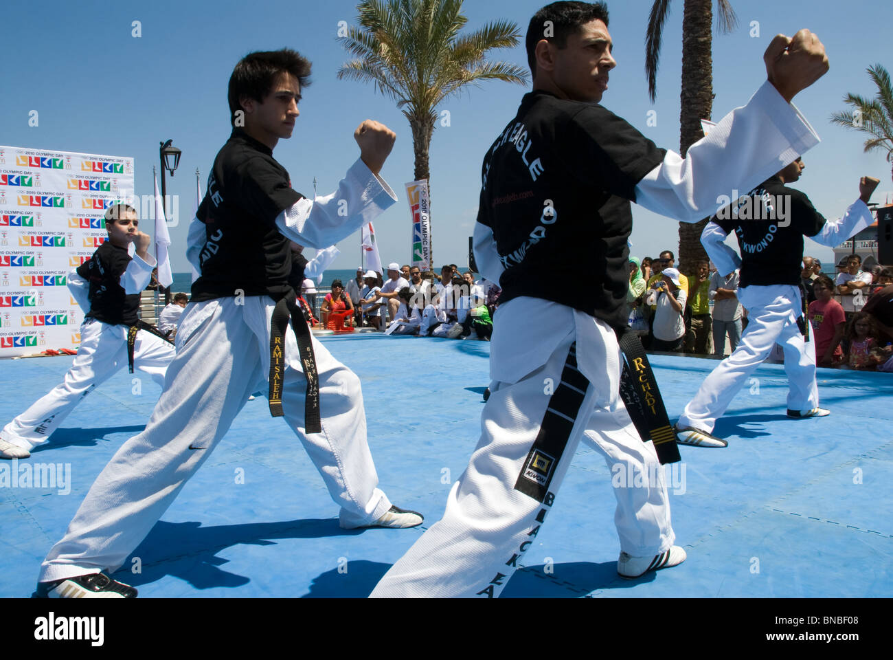 Olympic day 2010 Beirut Lebanon Stock Photo - Alamy