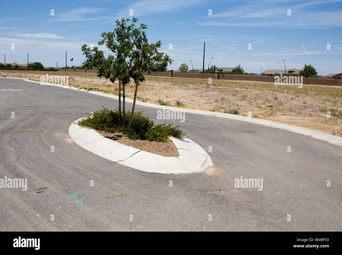 Unfinished and abandoned housing developments in the Phoenix, Arizona ...