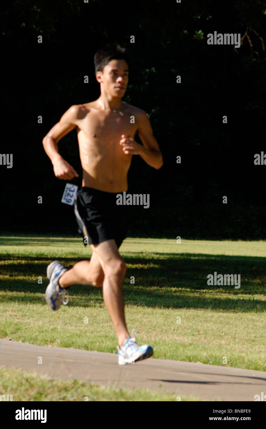 Male and female Marathon runners and joggers of all ages, shapes, sizes ...