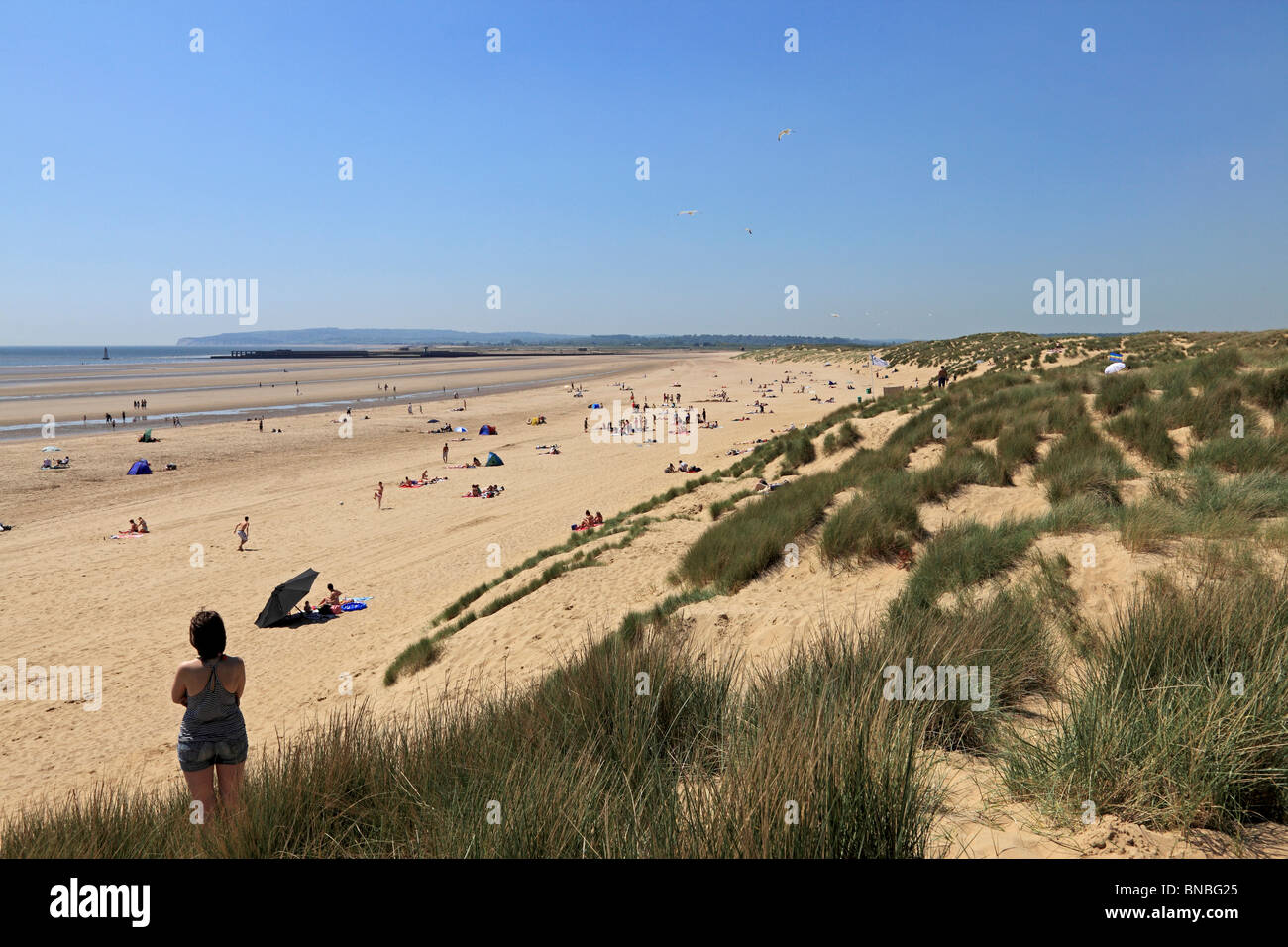 Camber sands, east sussex dunes hi-res stock photography and images - Alamy