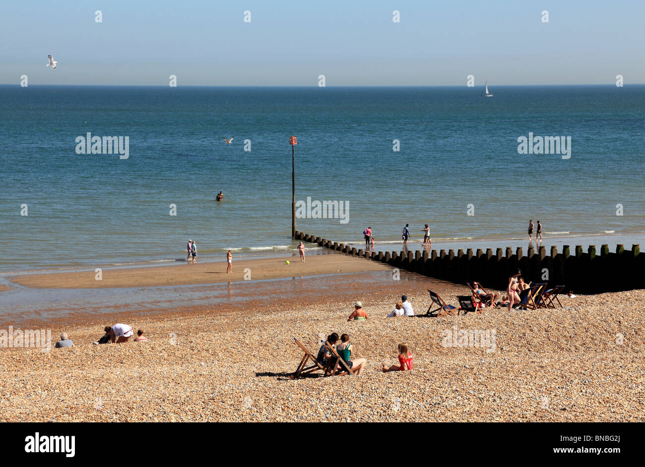 Eastbourne beach east sussex hi-res stock photography and images - Alamy