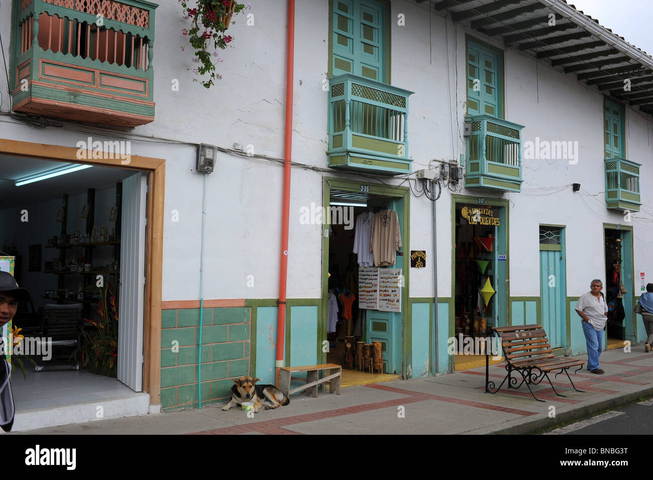 Painted balconies hi-res stock photography and images - Alamy