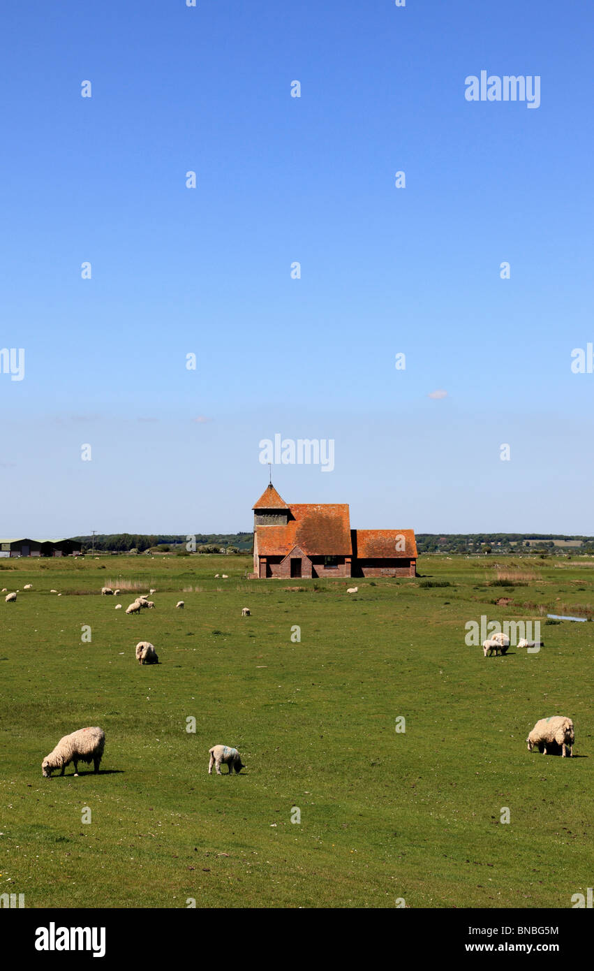 Romney marsh church kent hi-res stock photography and images - Alamy