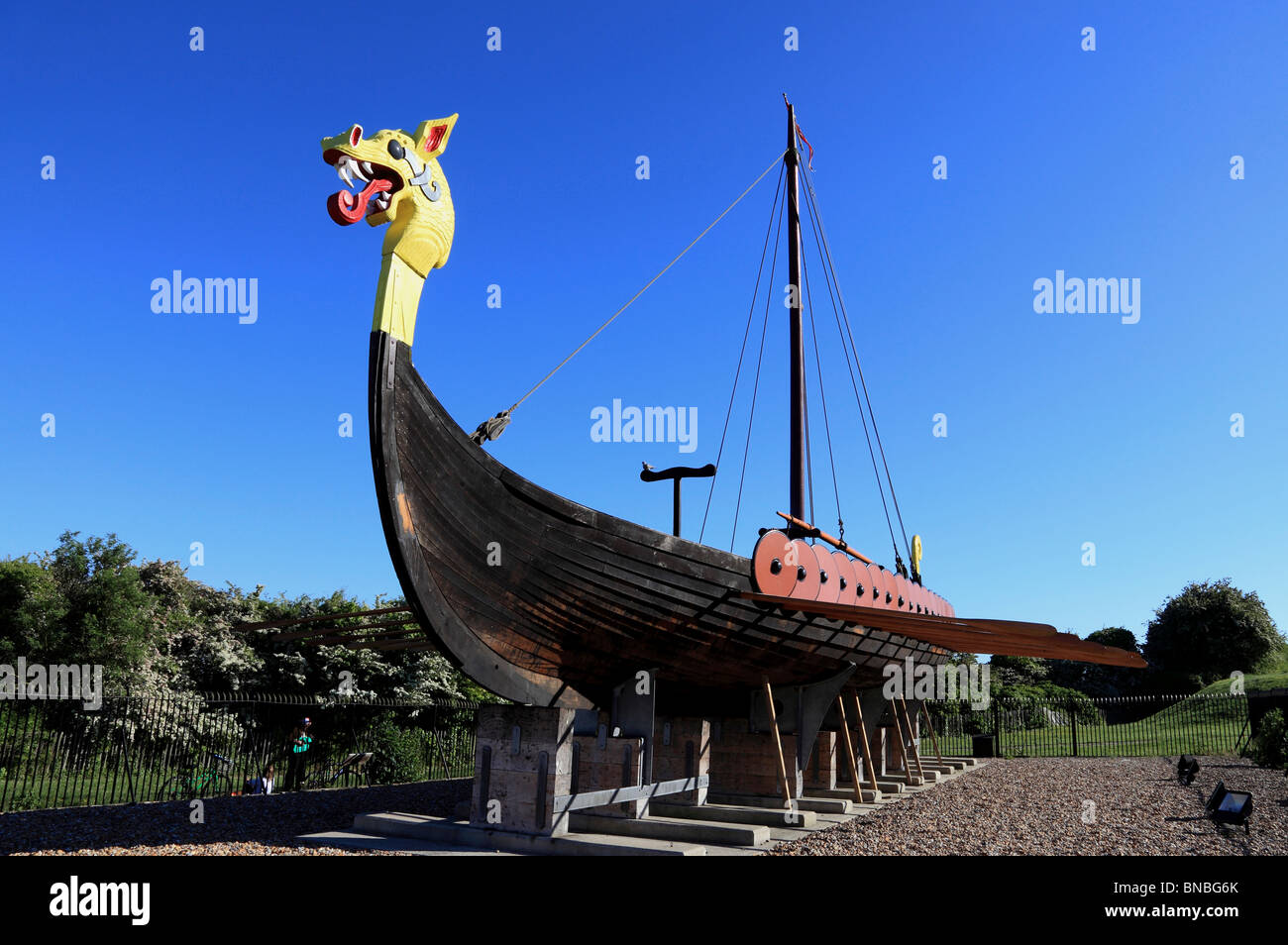 Viking Boat Figurehead Stock Photos & Viking Boat Figurehead Stock ...
