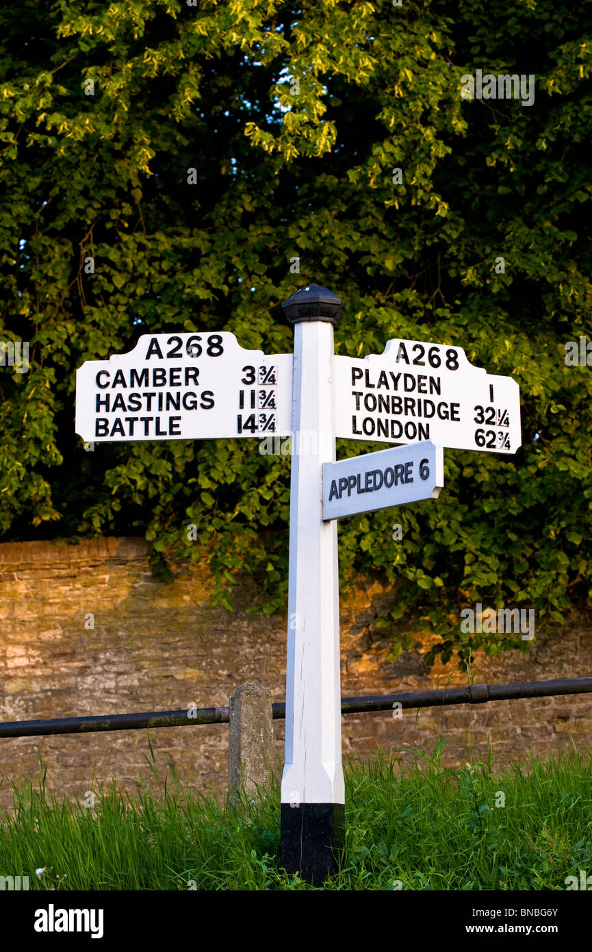 Typical uk roadsign hi-res stock photography and images - Alamy