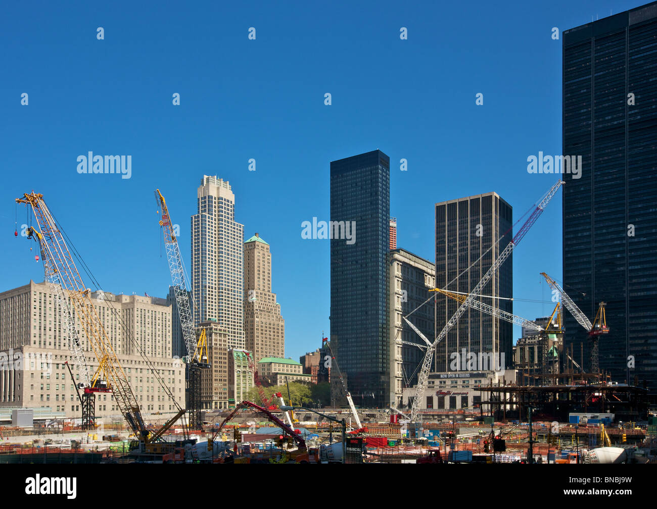 New York City building at ground zero Stock Photo - Alamy