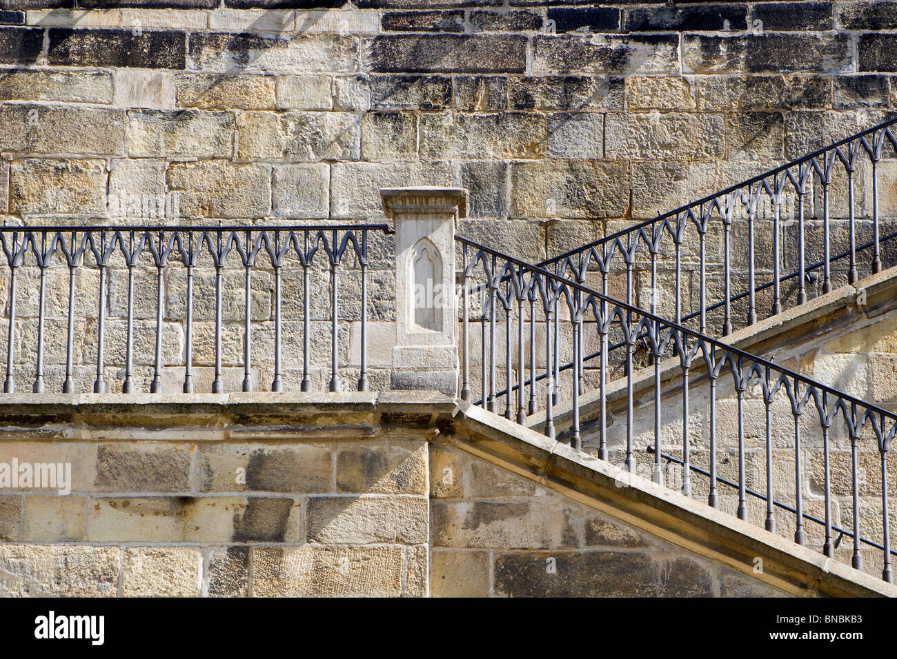 Bridge with stairs hi-res stock photography and images - Alamy