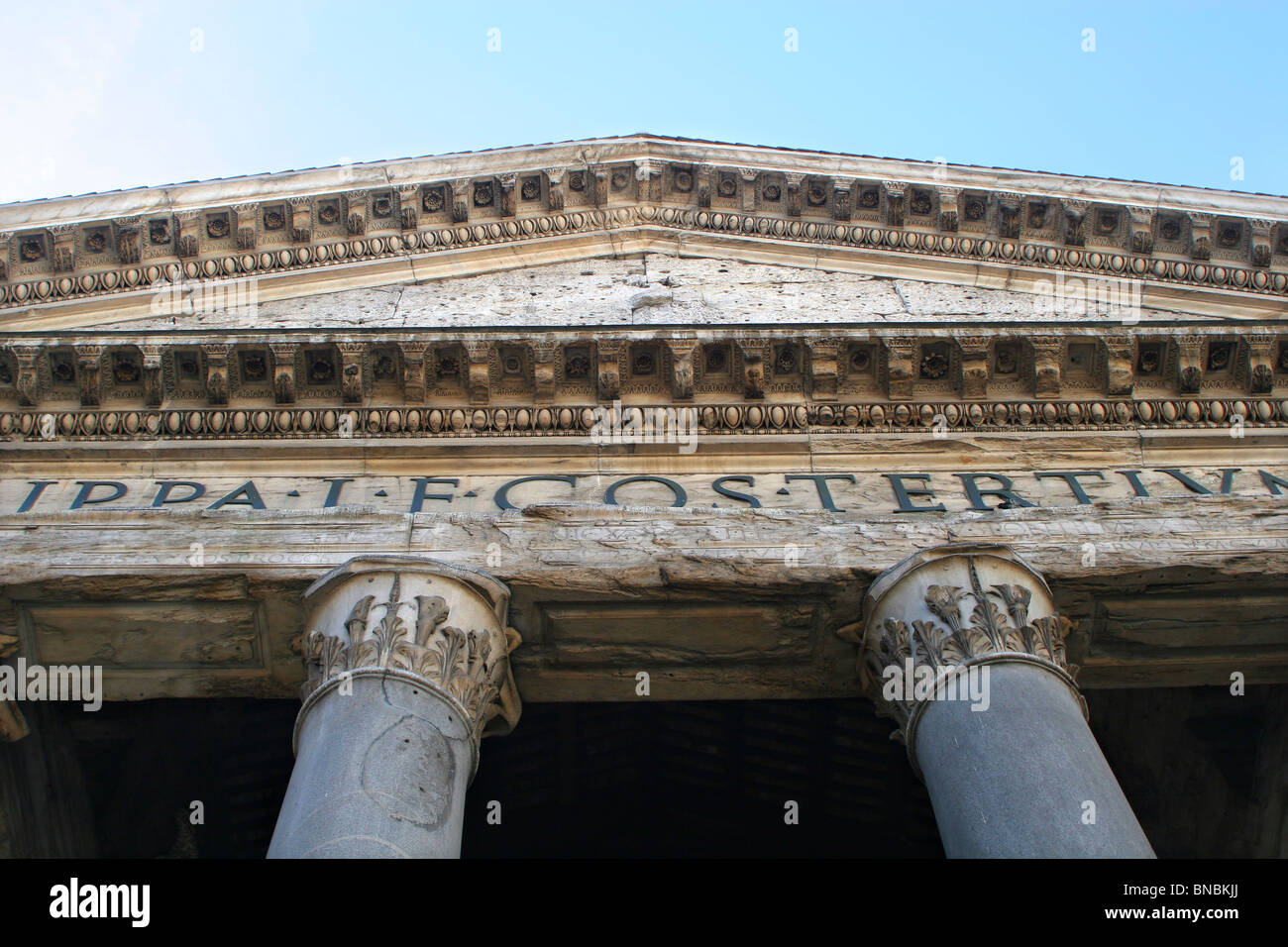 Rome - Pantheon - tympanum Stock Photo - Alamy Rome - Pantheon - tympanum Stock Photo - Alamy