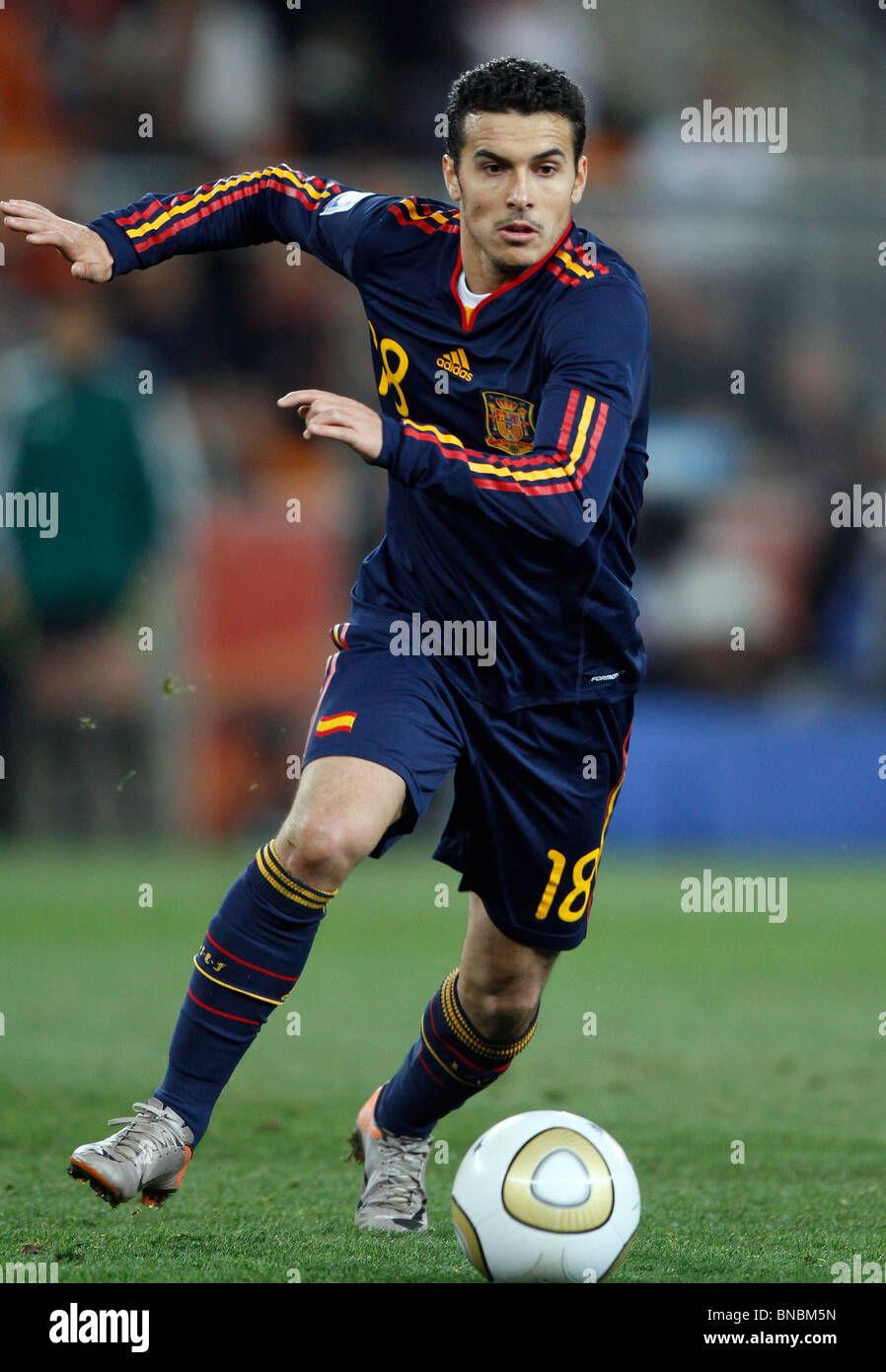 PEDRO SPAIN SOCCER CITY JOHANNESBURG SOUTH AFRICA 11 July 2010 Stock ...
