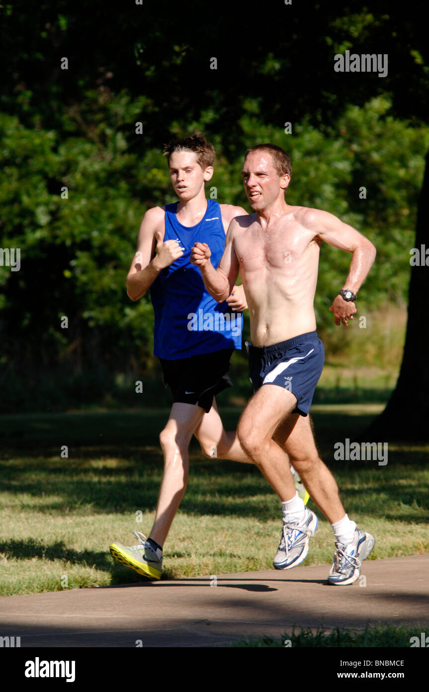 Male and female Marathon runners and joggers of all ages, shapes, sizes ...