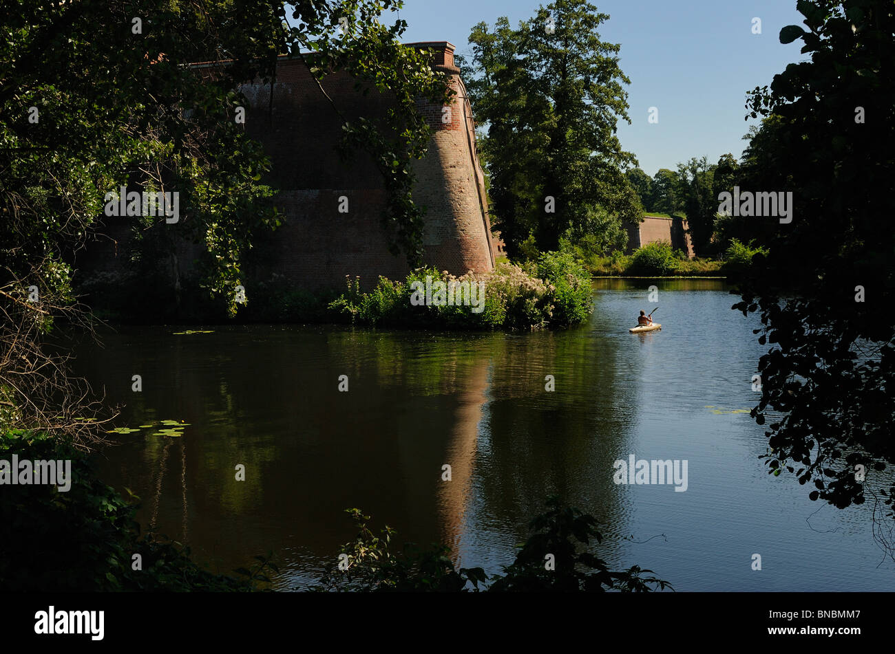 Spandau Citadel, Bastion Koenig and moat, Renaissance fortress, Spandau ...