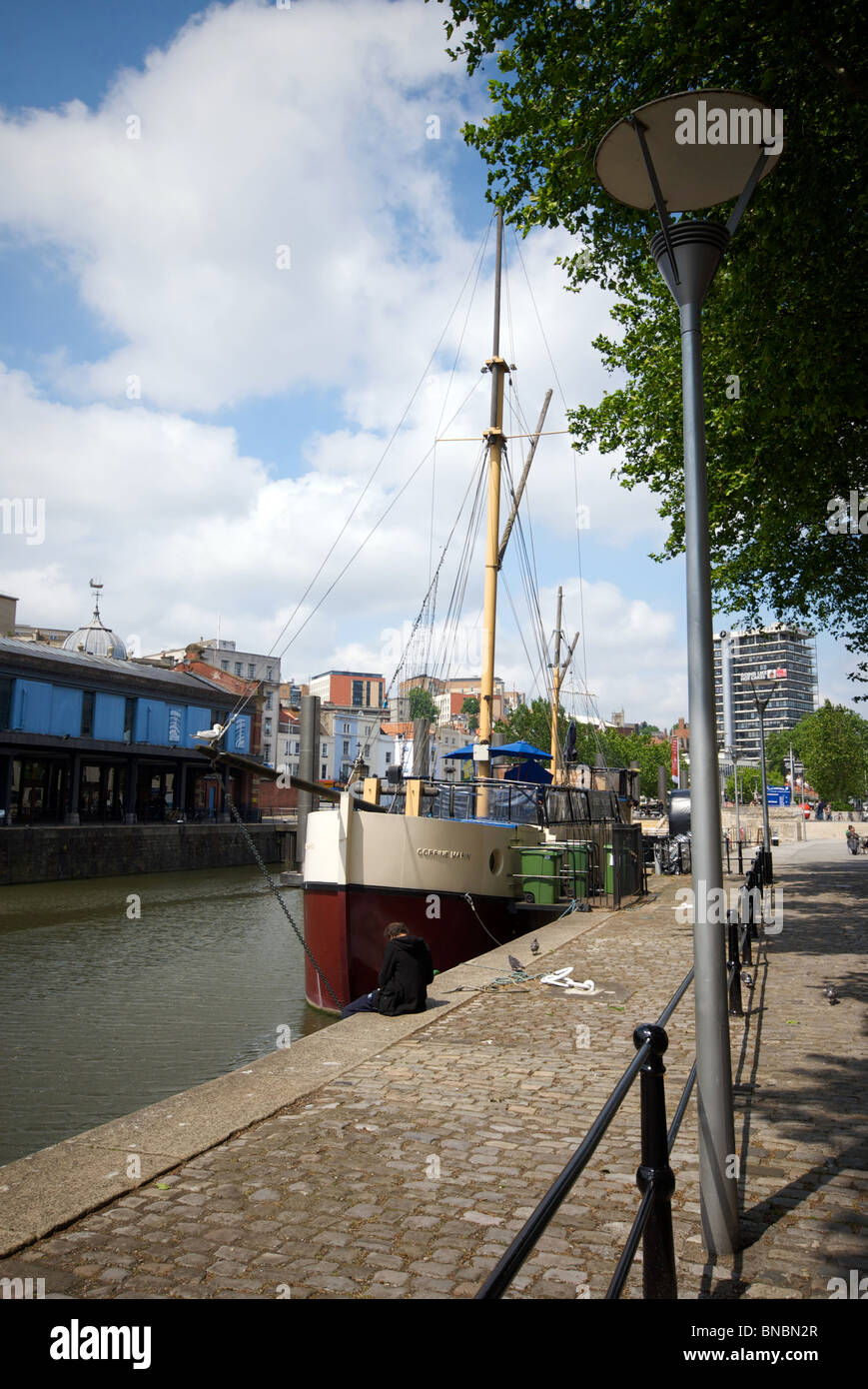 Bristol UK Harbour Harbor Quay Stock Photo - Alamy