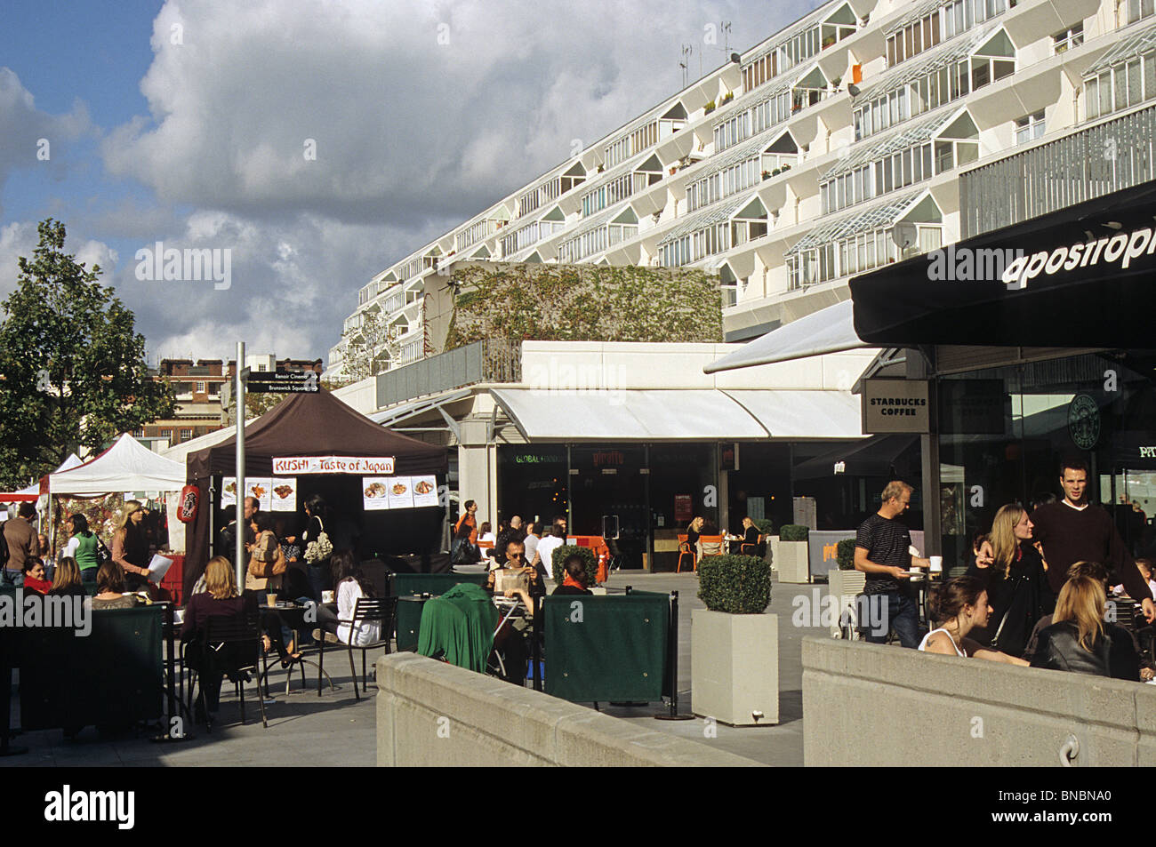 The Brunswick Centre, near Russell Square, London Stock Photo - Alamy