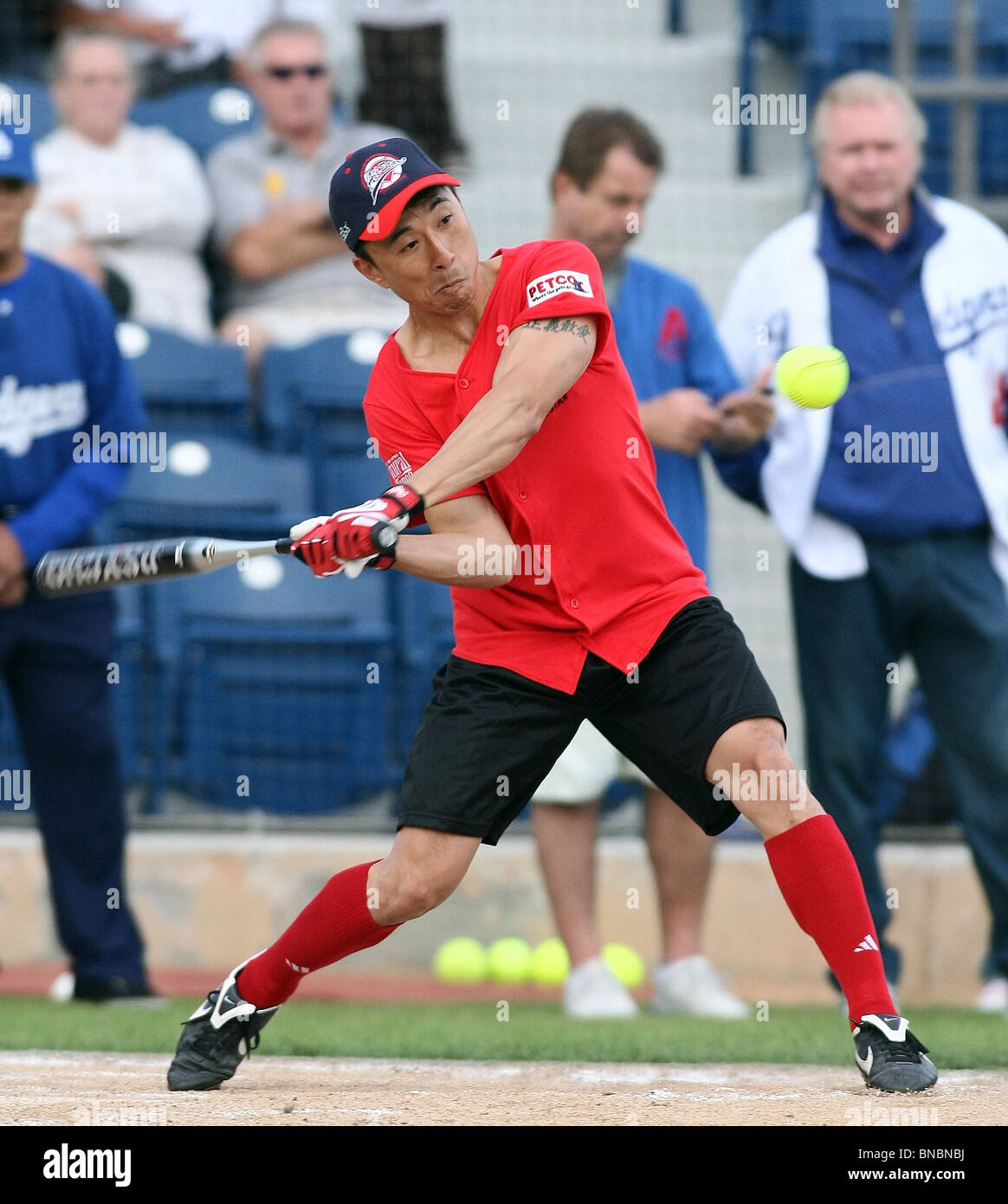 JAMES KYSON LEE THE STEVE GARVEY'S CELEBRITY SOFTBALL CLASSIC MALIBU CA ...