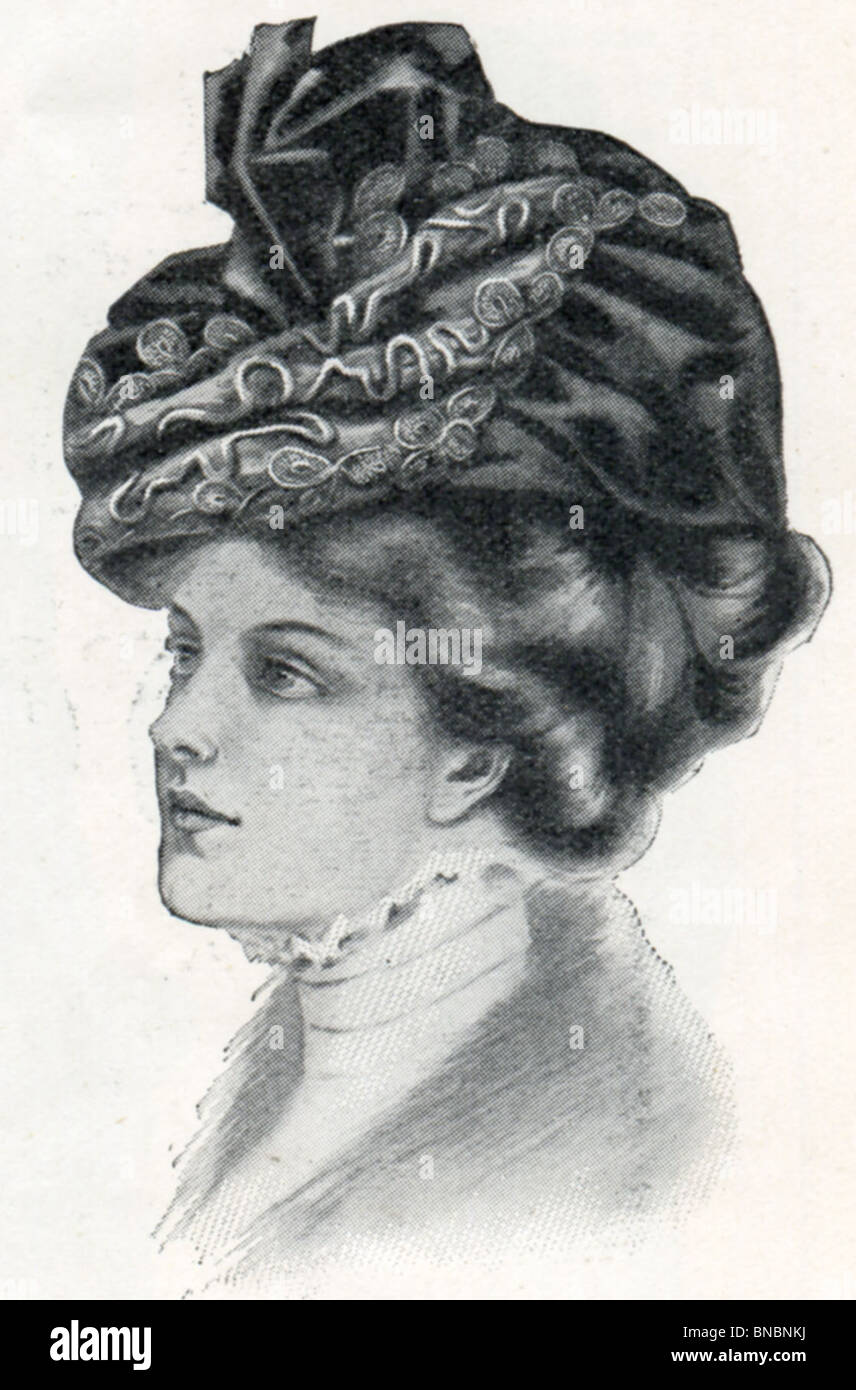 Victorian style hat hi-res stock photography and images - Alamy