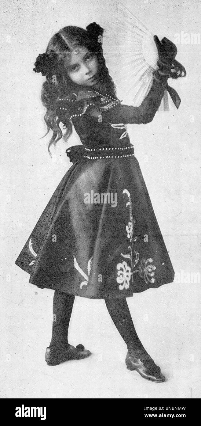 A Little Maid from Spain Stock Photo - Alamy