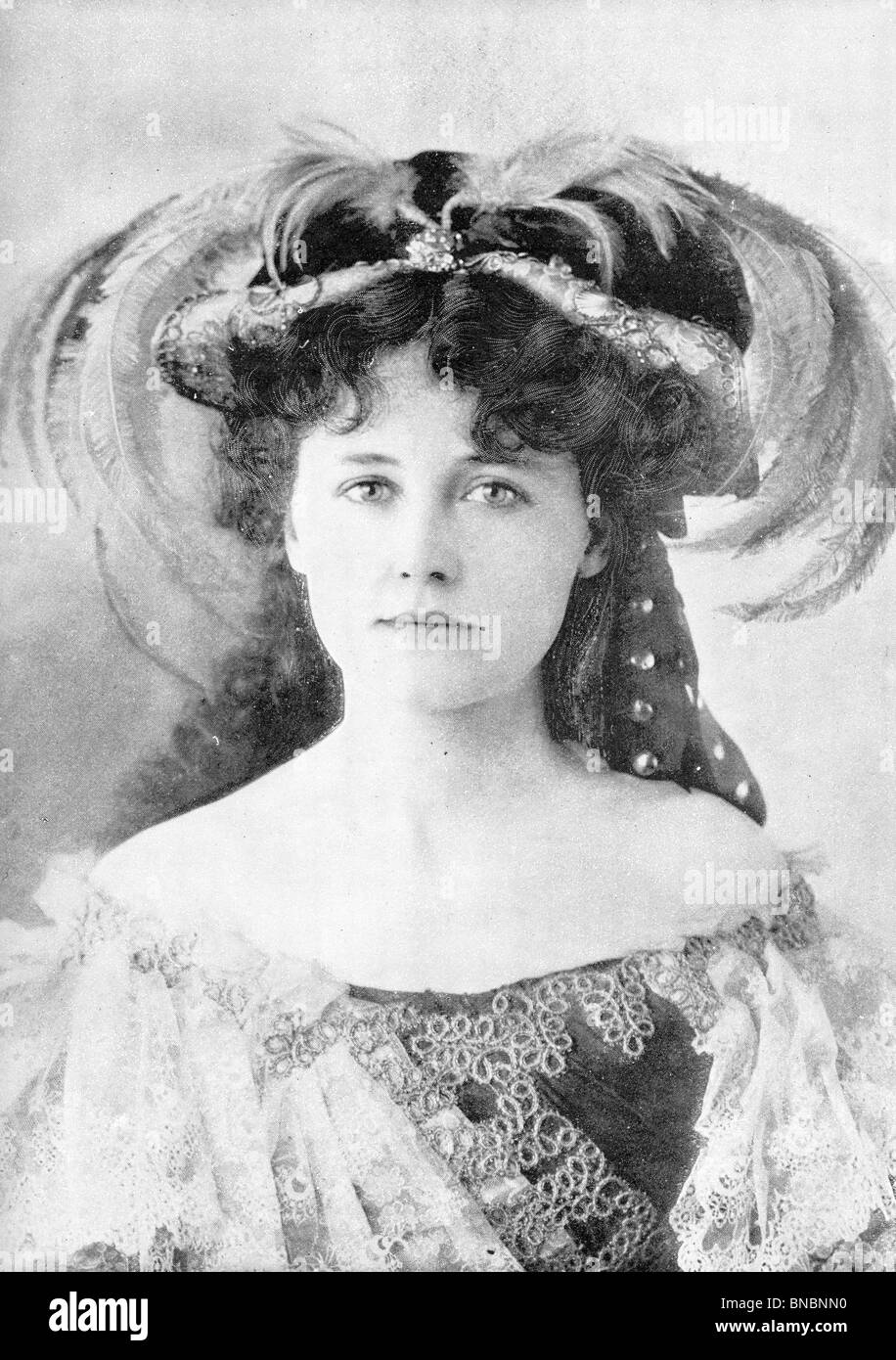 A Russian Belle Stock Photo - Alamy