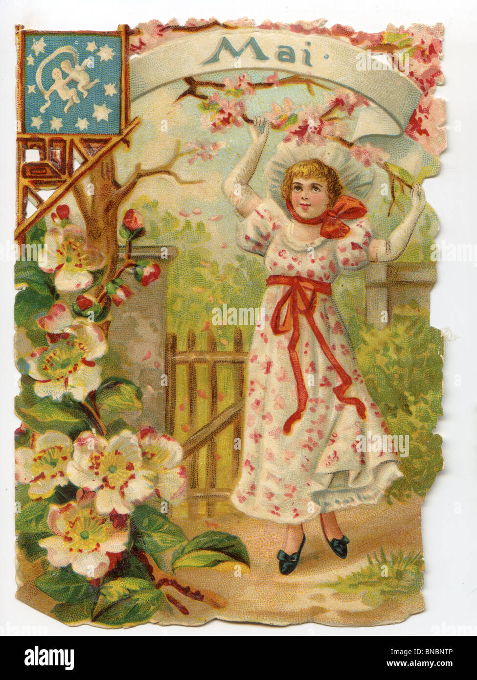 Calendar Card - May Stock Photo - Alamy