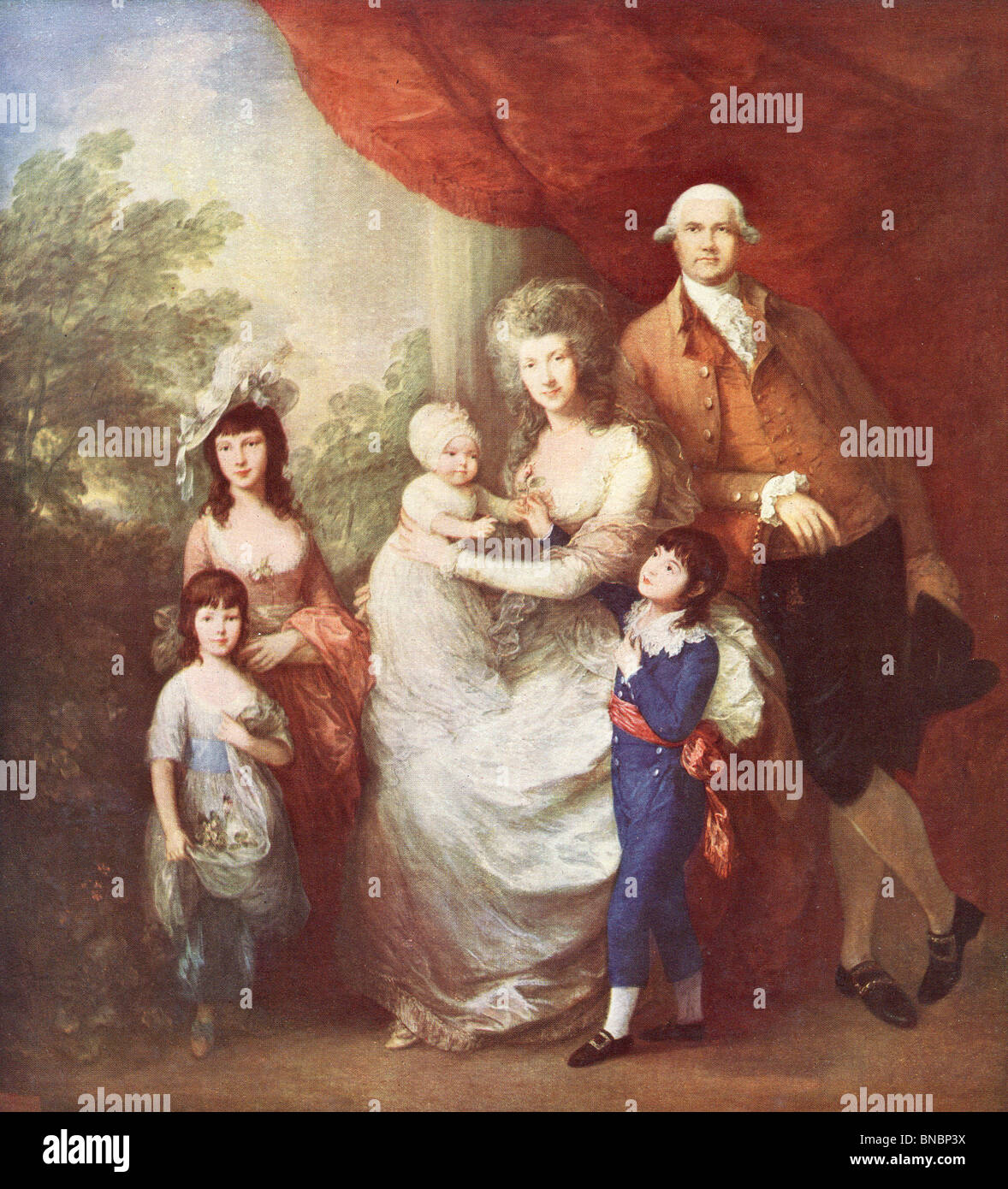 The Baillie Family Stock Photo - Alamy