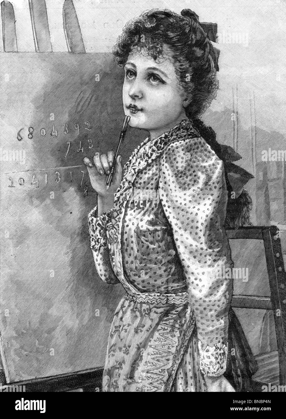 Victorian classroom Black and White Stock Photos & Images - Alamy