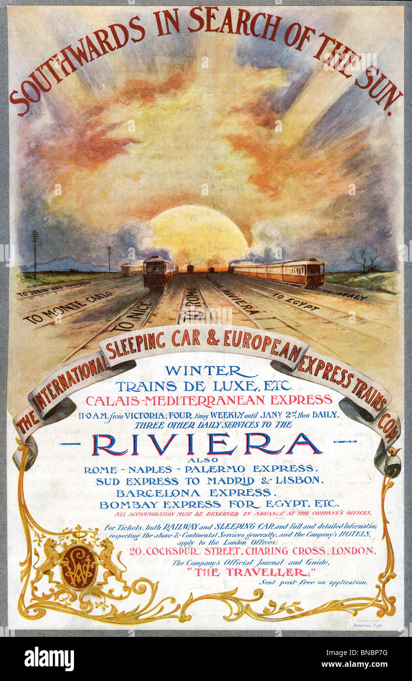 Transportation advertisements railway hi-res stock photography and ...