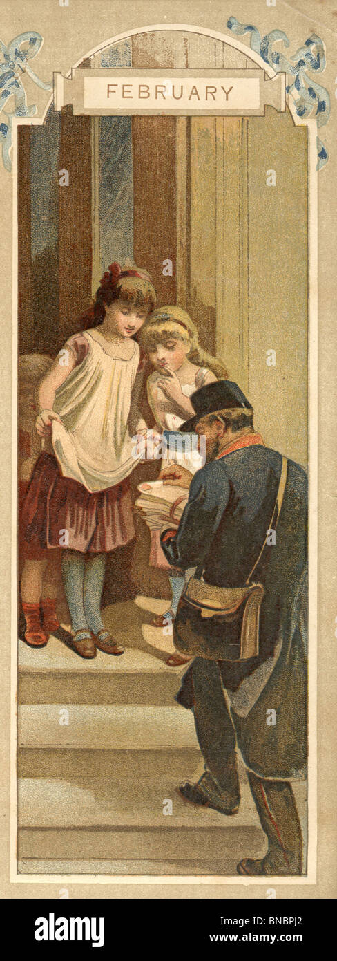 Victorian postman hi-res stock photography and images - Alamy