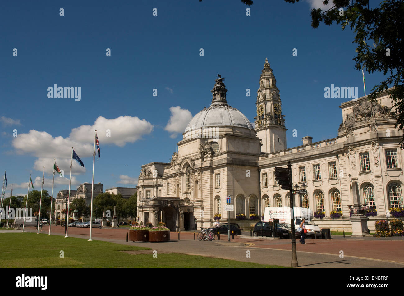 City Hall Cardiff High Resolution Stock Photography and Images - Alamy