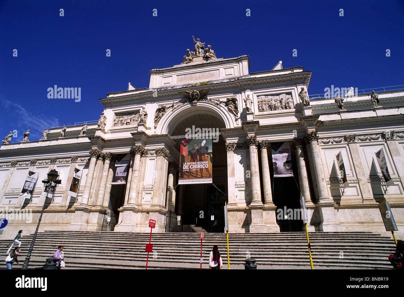 Italy, Rome, Via Nazionale, Palazzo delle Esposizioni Stock Photo - Alamy