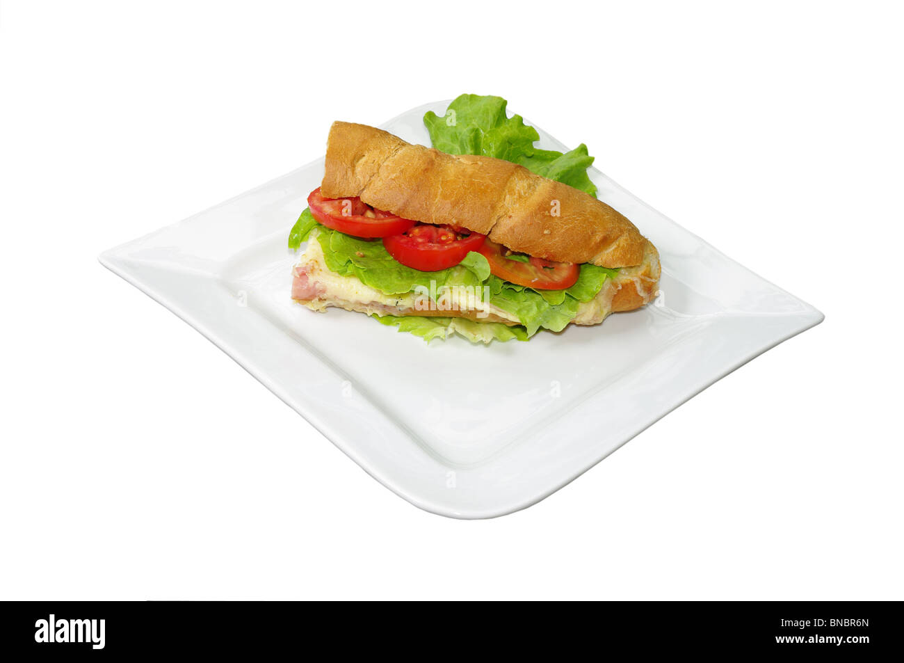 Half cut sandwich cheese Cut Out Stock Images & Pictures - Alamy