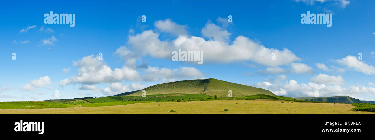 Hay Bluff, near Hay-on-Wye, Black mountains, Brecon Beacons national ...