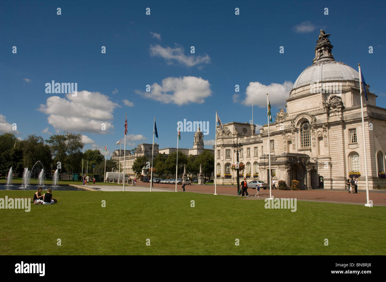 City Hall Cardiff High Resolution Stock Photography and Images - Alamy