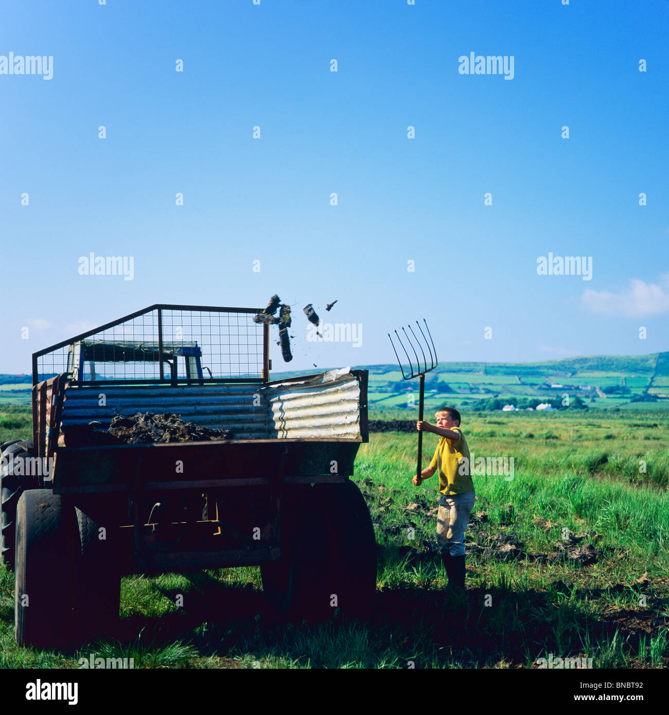Peat loading hi-res stock photography and images - Alamy