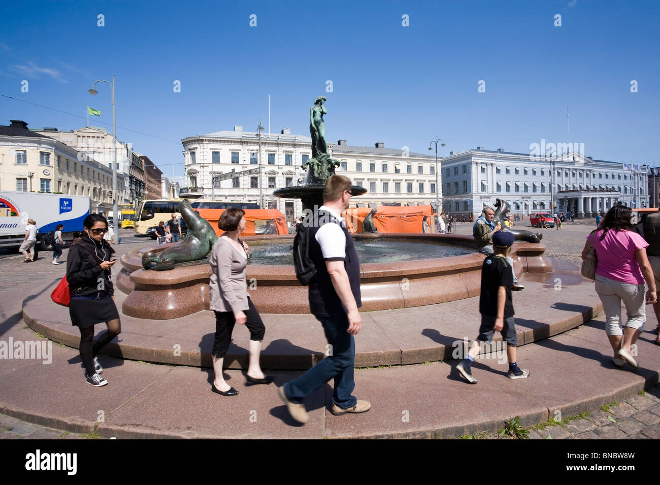 Havis Amanda statue Helsinki Finland Stock Photo - Alamy