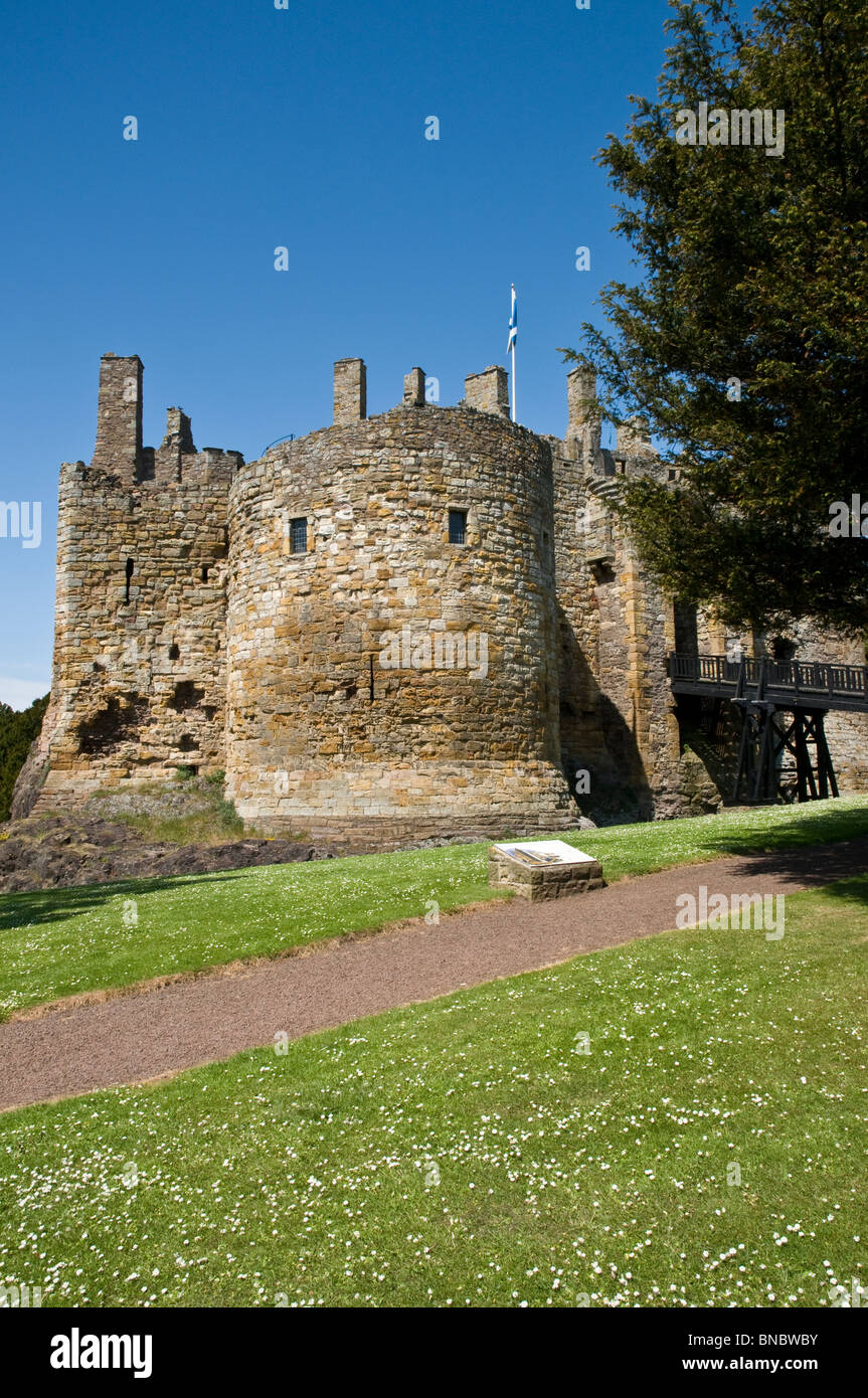Direlton Castle East Lothian Scotland Stock Photo - Alamy
