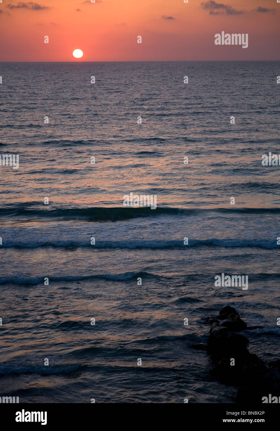 Beit Yannay beach in Israel Stock Photo - Alamy