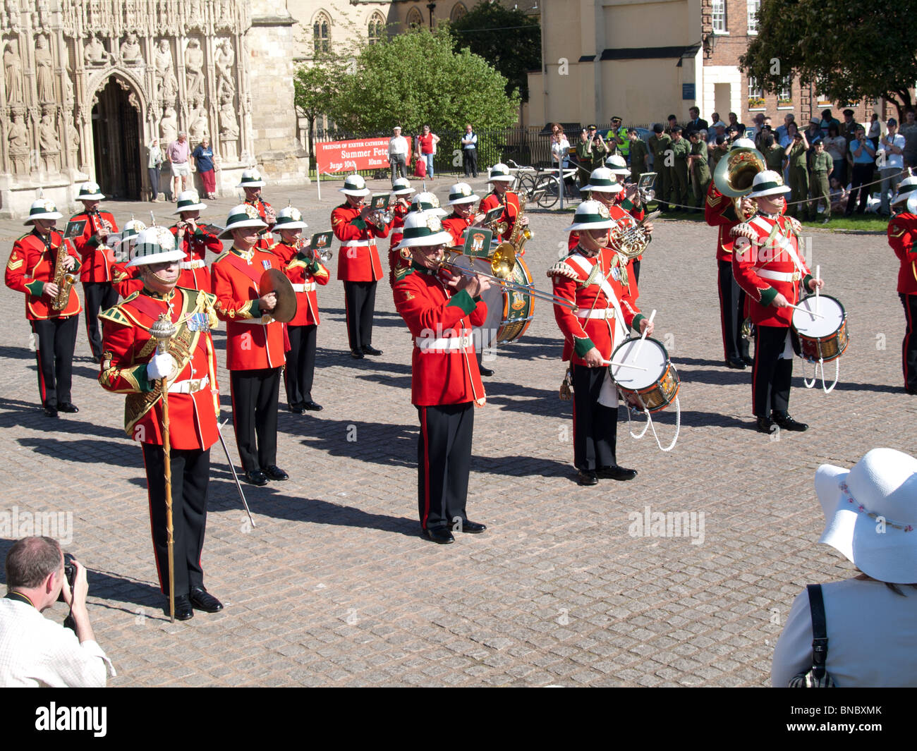 Military marching band Stock Photo - Alamy